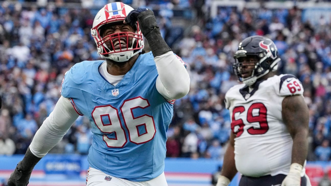 Titans embrace spoiler role with much left to play for - ESPN