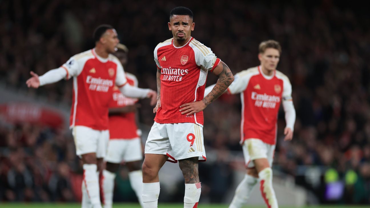What's going wrong at Arsenal? An investigation of numbers - ESPN