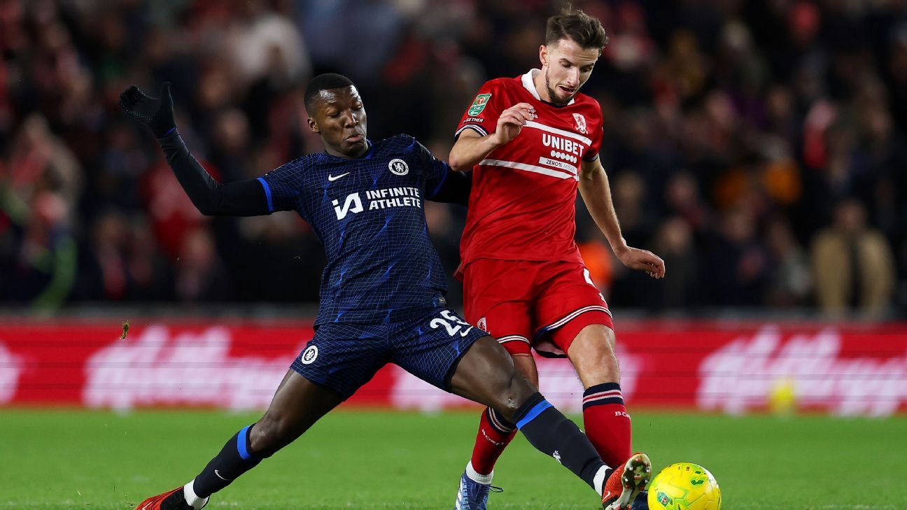 Chelsea fue sorprendido por Middlesbrough en la primera semi de la ...