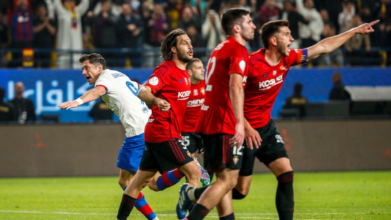 Habrá revancha: Hace un año el Barça le ganó la Supercopa al Madrid - ESPN