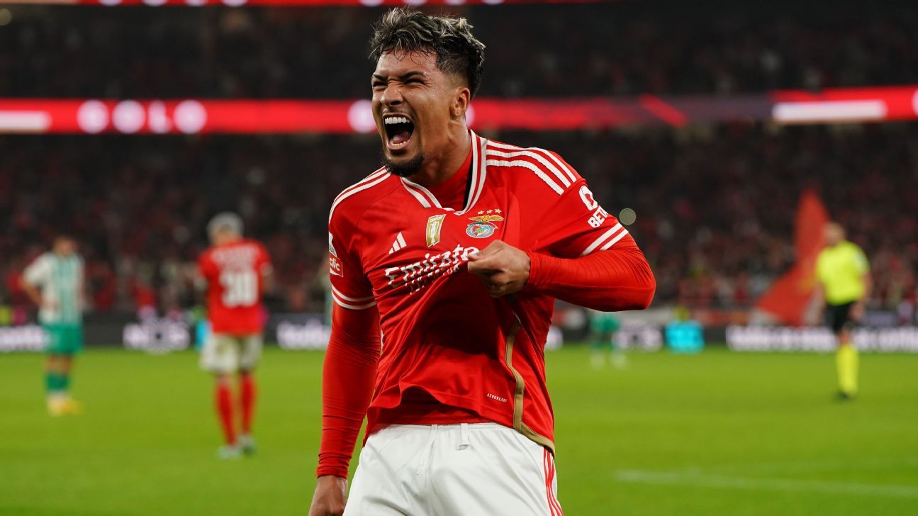 Marcos Leonardo estreia com pintura na goleada do Benfica sobre o Rio Ave - ESPN