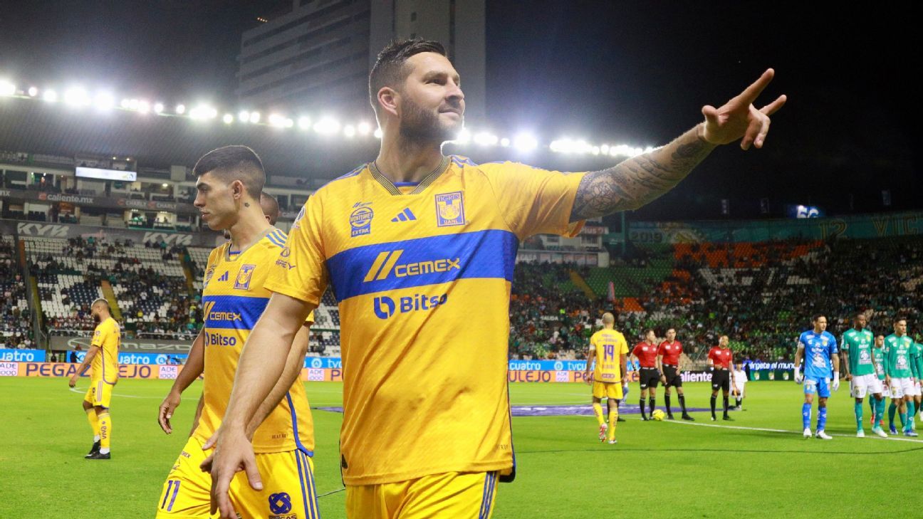 André-Pierre Gignac llegó a 200 goles con Tigres - ESPN