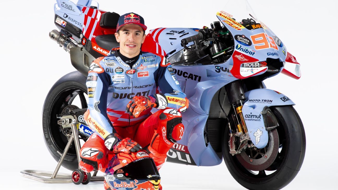 Marc Márquez, con sus nuevos colores: se presentó Gresini Racing - ESPN