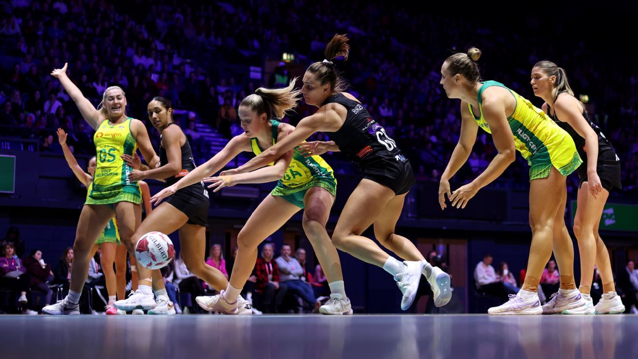 Australia's netballers sink New Zealand in Nations Cup - ESPN