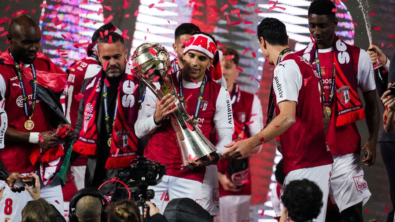 Rodrigo Zalazar fue campeón de la Copa de la Liga de Portugal con Braga ...