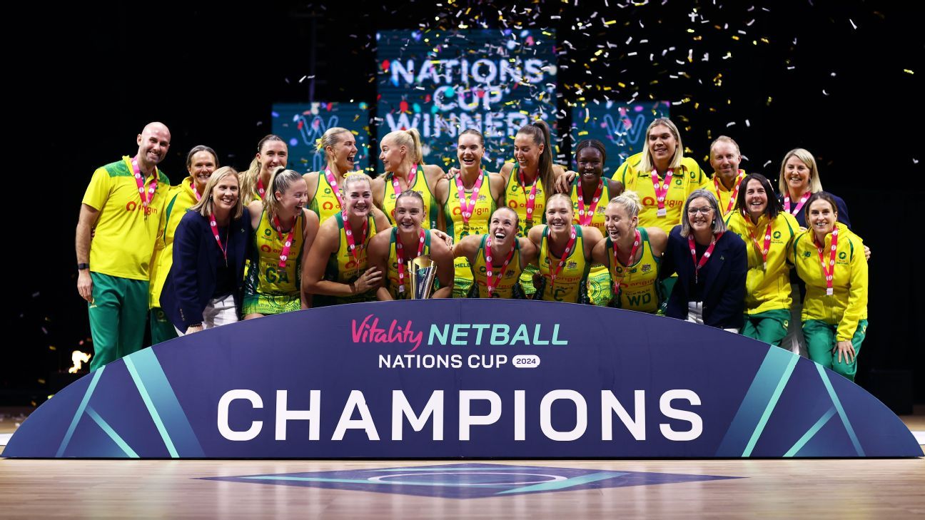 Diamonds crush England to lift Nations Cup - ESPN