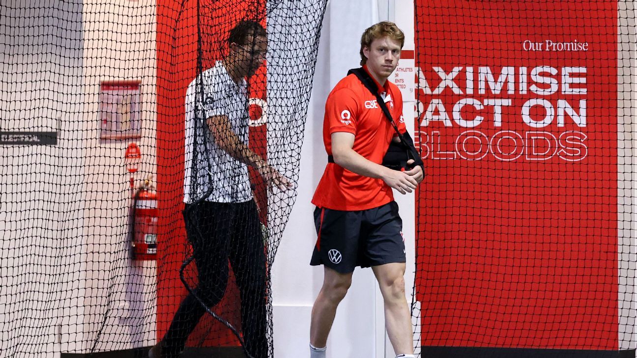 AFL injured Swans co-captain Callum Mills pushing for quick return - ESPN