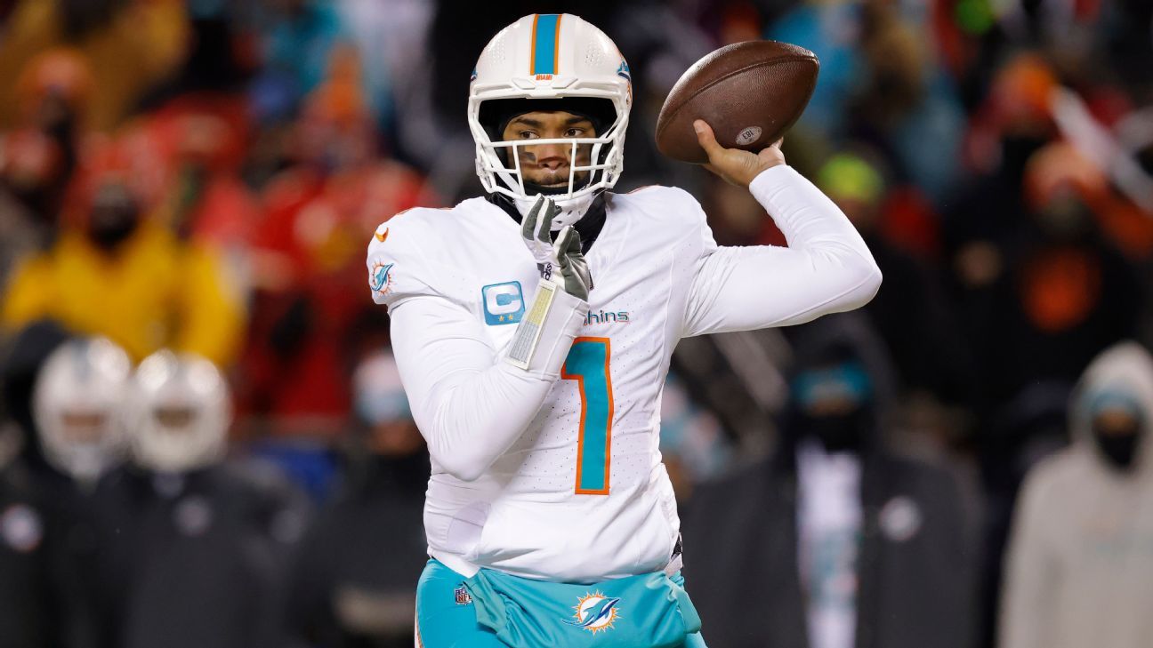 Tagovailoa espera firmar extensión con Dolphins en temporada baja - ESPN