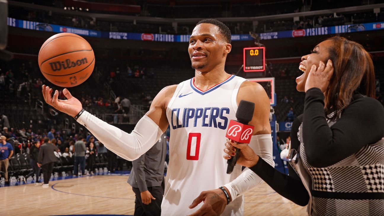 Russell Westbrook alcanza los 25,000 puntos en su carrera en la NBA - ESPN