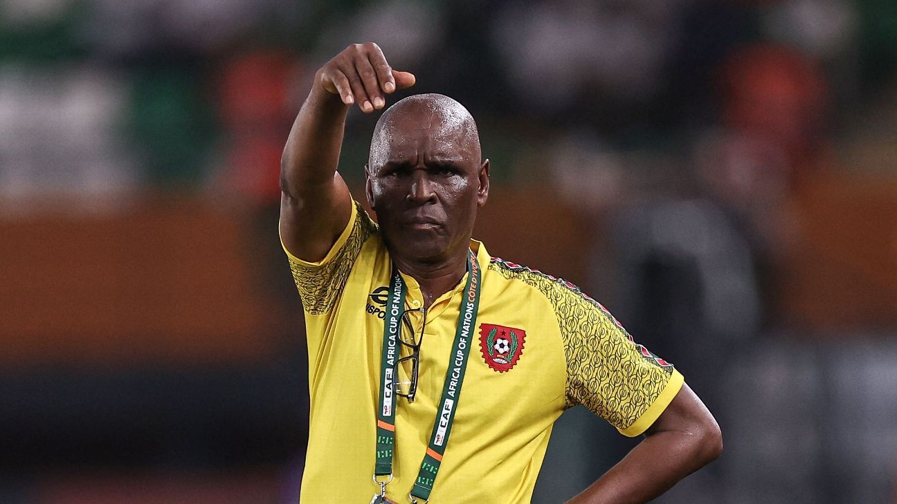 Guinea Bissau's Cande is 8th coach sacked during this AFCON - ESPN