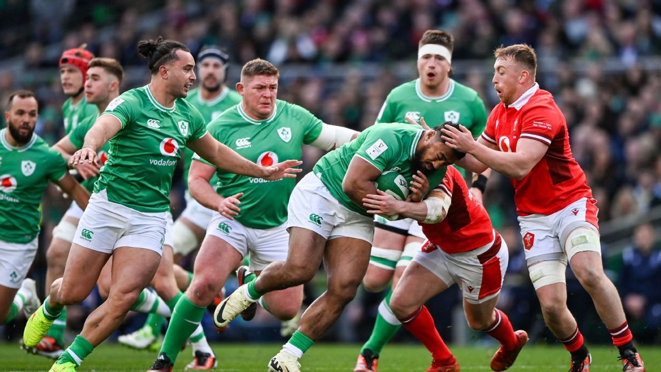 Six Nations: Ireland 31-7 Wales - ESPN