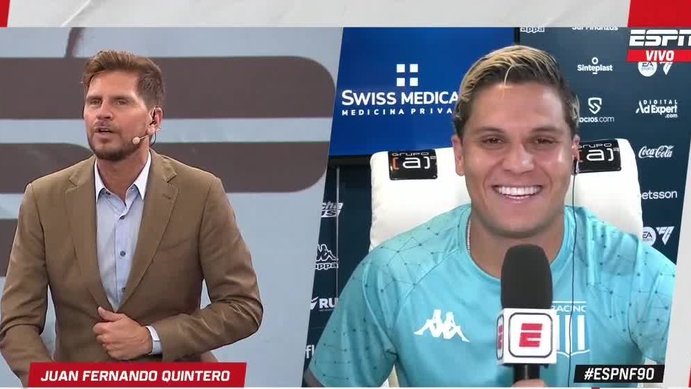 Juanfer Quintero, mano a mano con ESPN F90 - ESPN