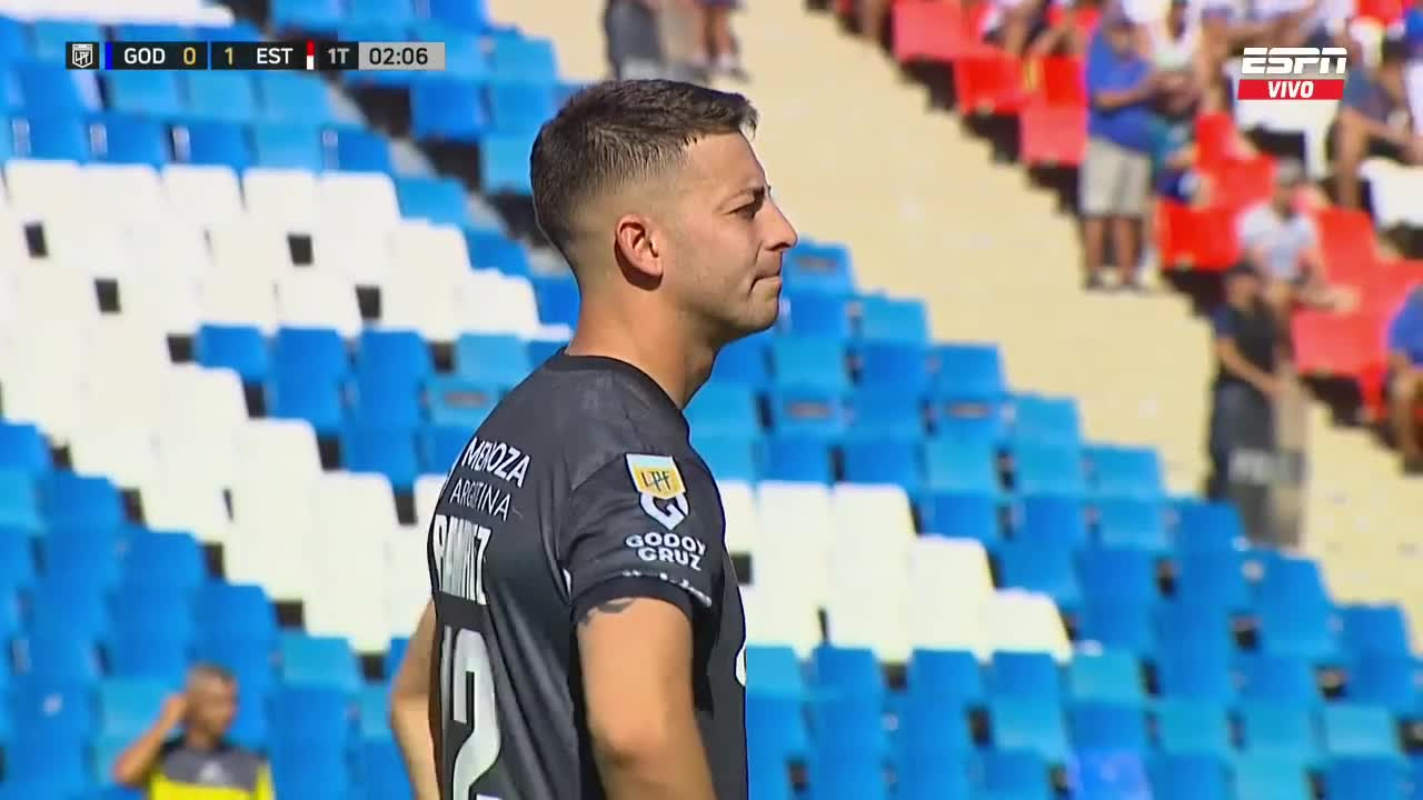 Finalizó el récord de Godoy Cruz en el inicio de la Copa de la Liga - ESPN