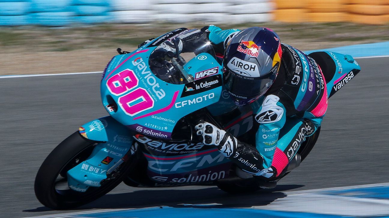 Moto3: David Alonso logró un triunfo memorable en Qatar - ESPN