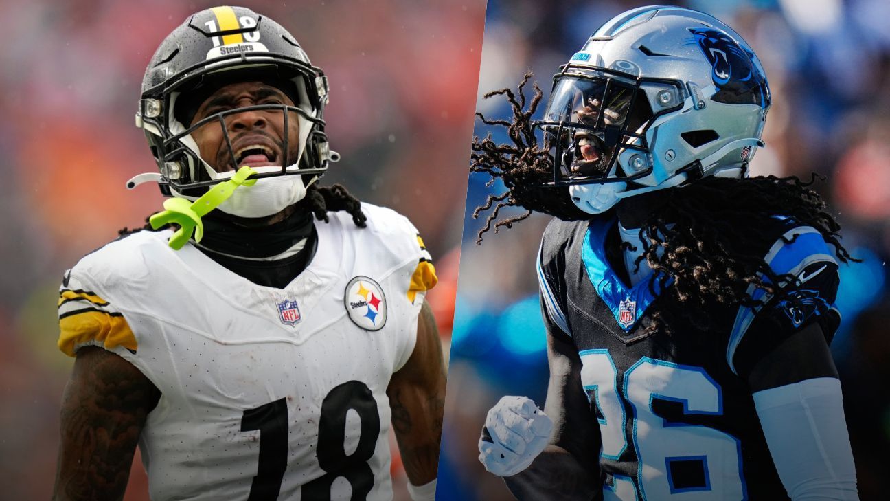 Steelers y Panthers pactan canje de Diontae Johnson por Donte Jackson ...