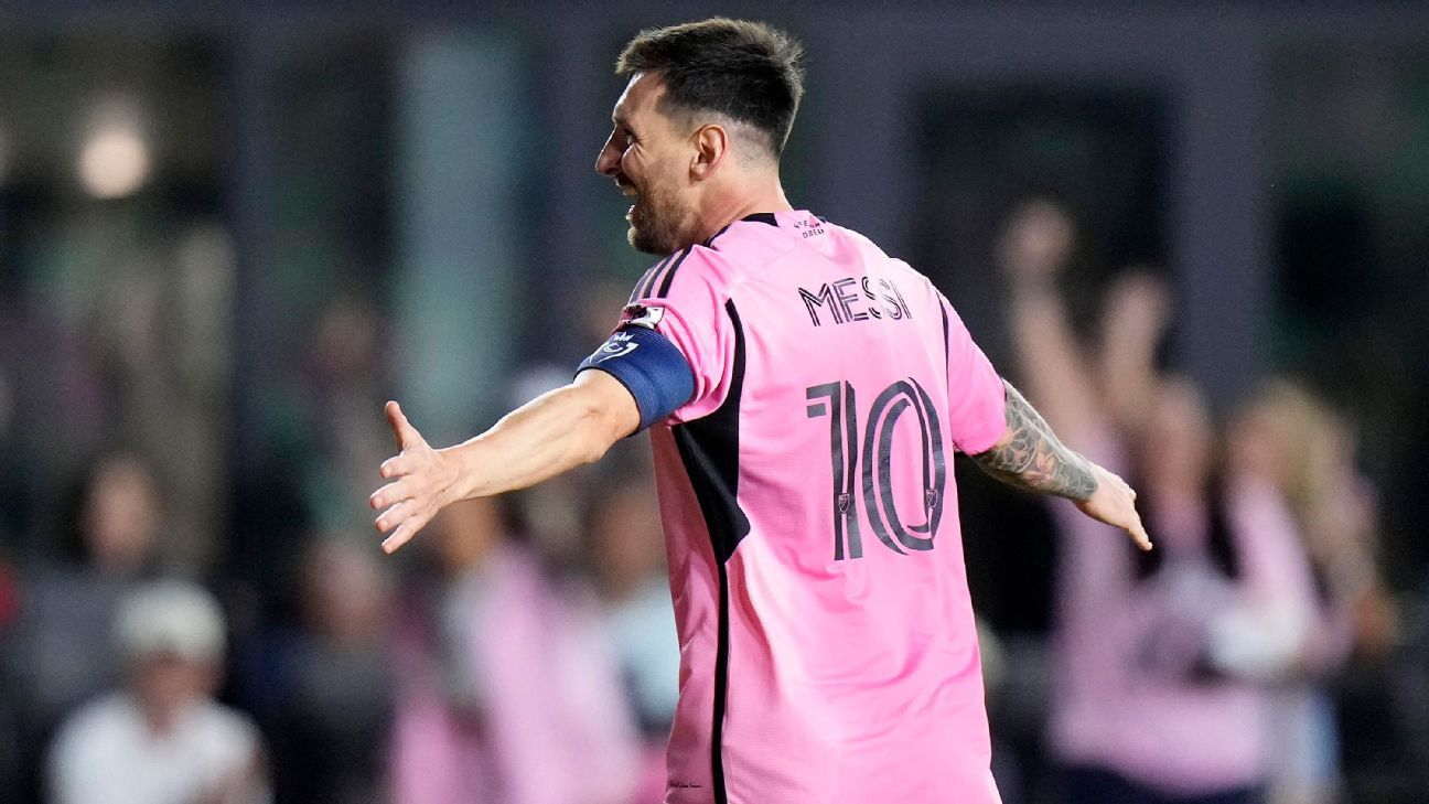 El crack dijo presente: Messi metió otro gol en Inter Miami y salió ...