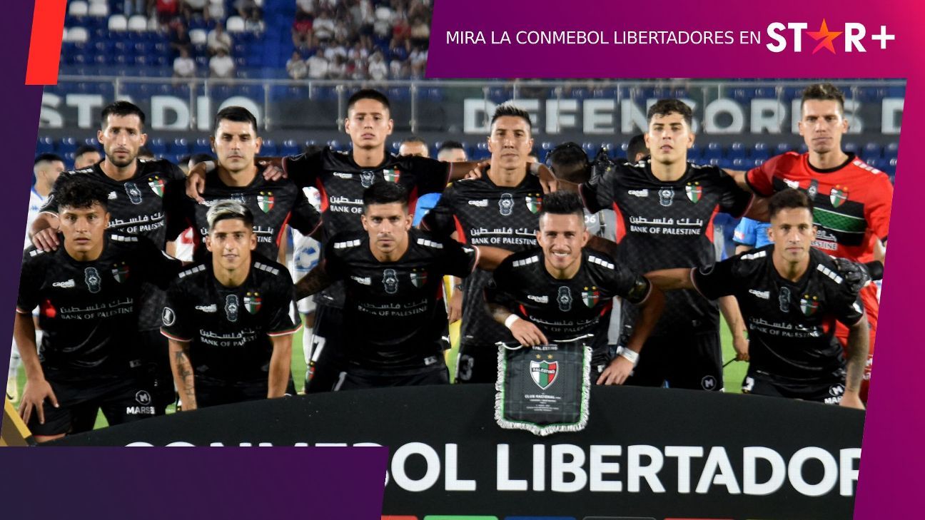 Palestino en la Libertadores: la formación, el grupo, su fixture, hora ...