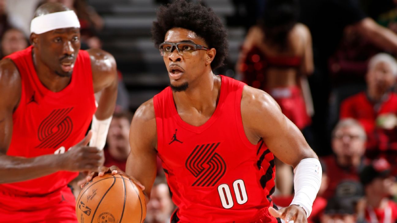 Blazers: 2da alineación de novatos en 50 años - ESPN