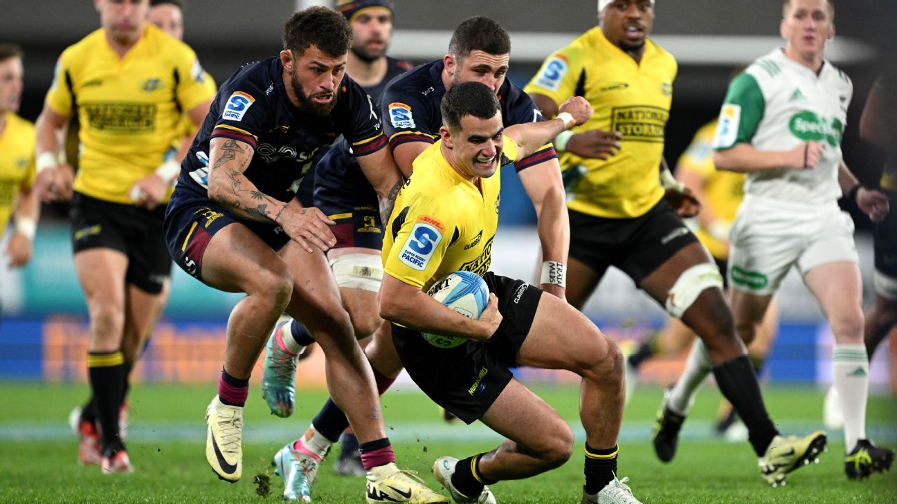 Super Rugby Pacific: ganó Hurricanes y todo sigue igual en la cima - ESPN