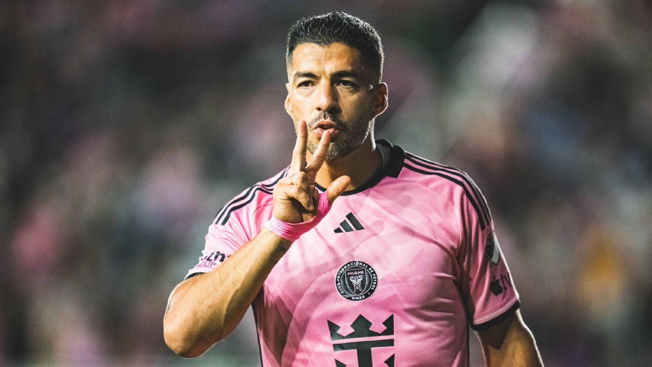 El Pistolero no afloja: gol de Luis Suárez para el Inter Miami ante New ...