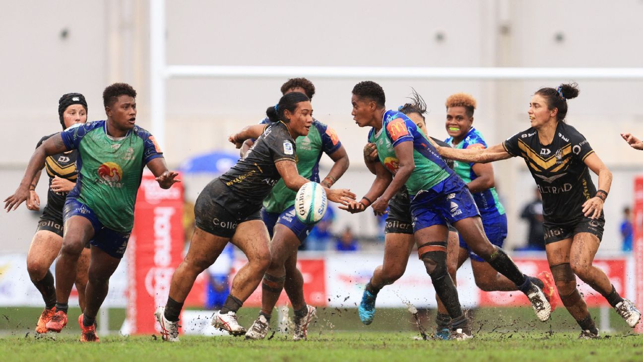 Super Rugby W's Super Moments RD 3: Try of the year? Wet and wild in ...