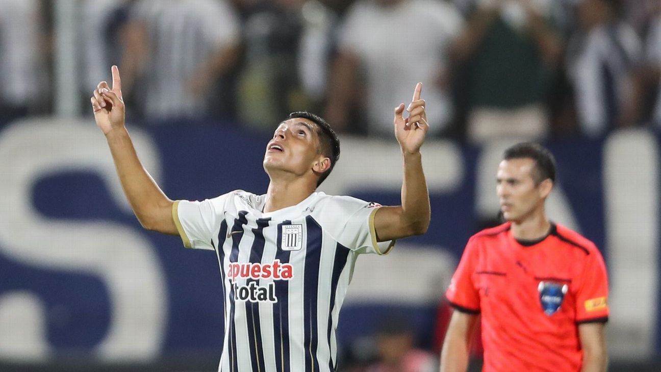 Kevin Serna sorprendió a Fluminense y marcó el 1-0 para Alianza Lima - ESPN