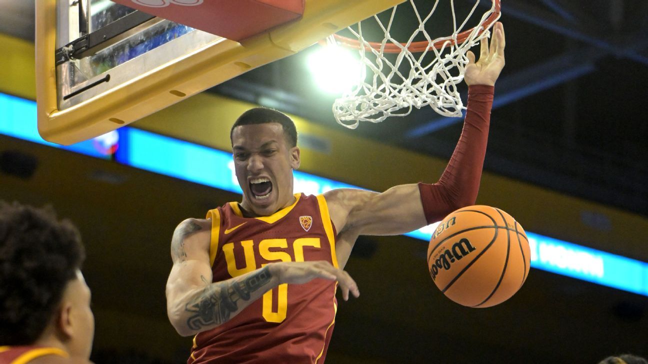 USC guard Kobe Johnson says he's transferring to rival UCLA - ESPN