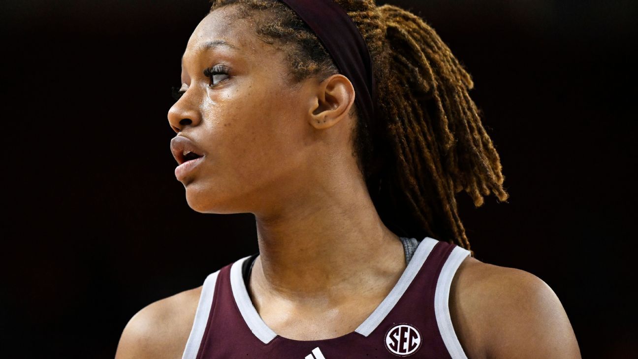 Texas A&M's Janiah Barker enters transfer portal - ESPN