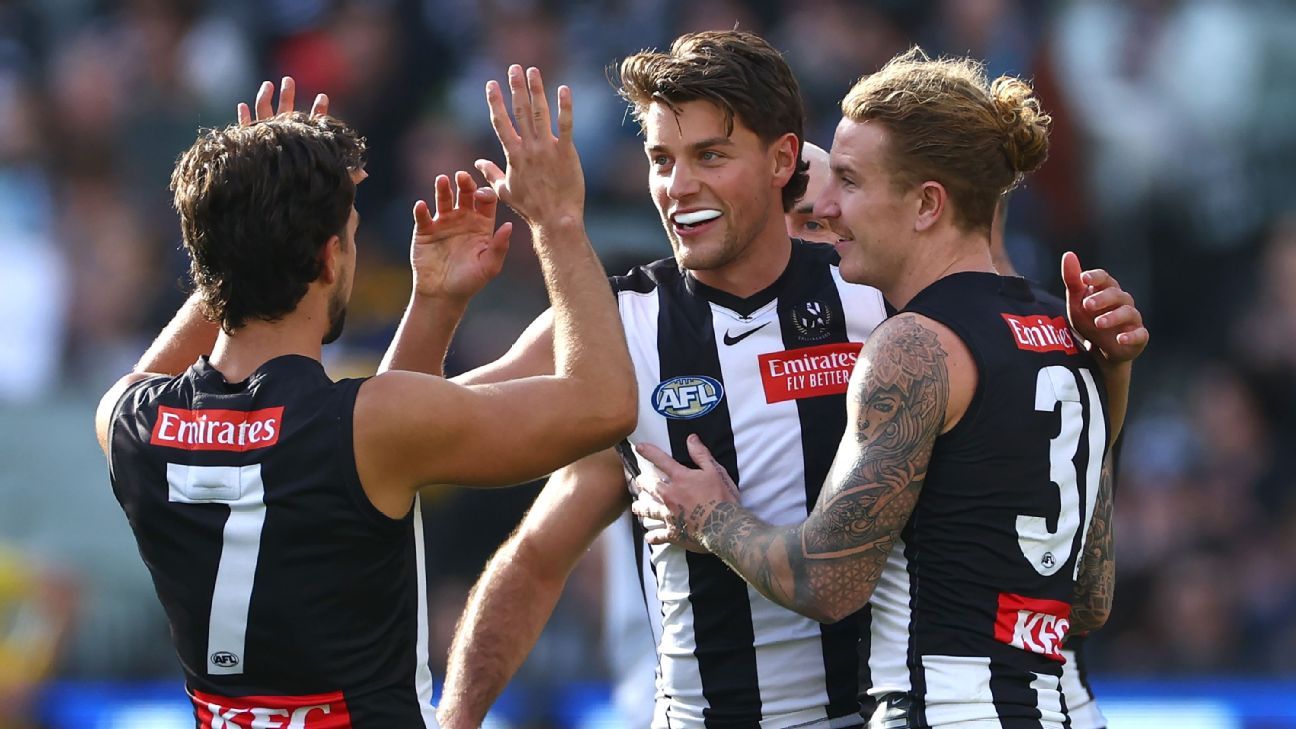 Magpies return to form with seven-goal belting of Port - ESPN