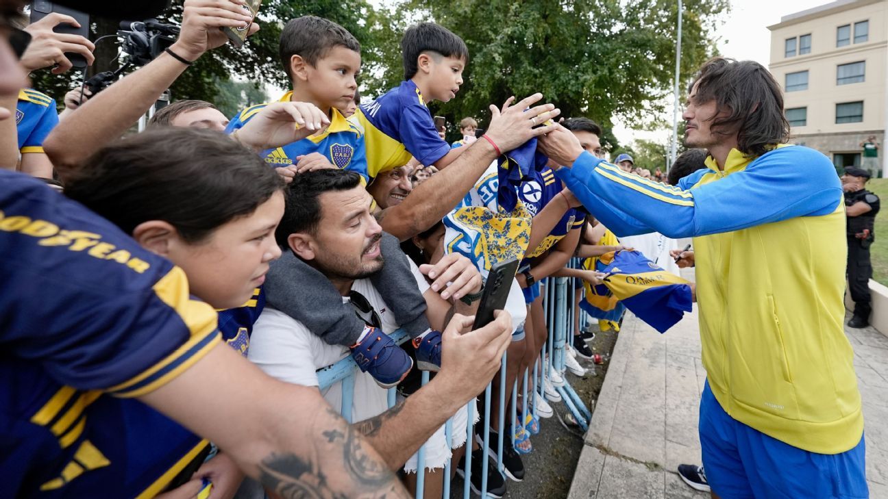 Boca arrived in Córdoba, where his fans gave him a warm welcome ...