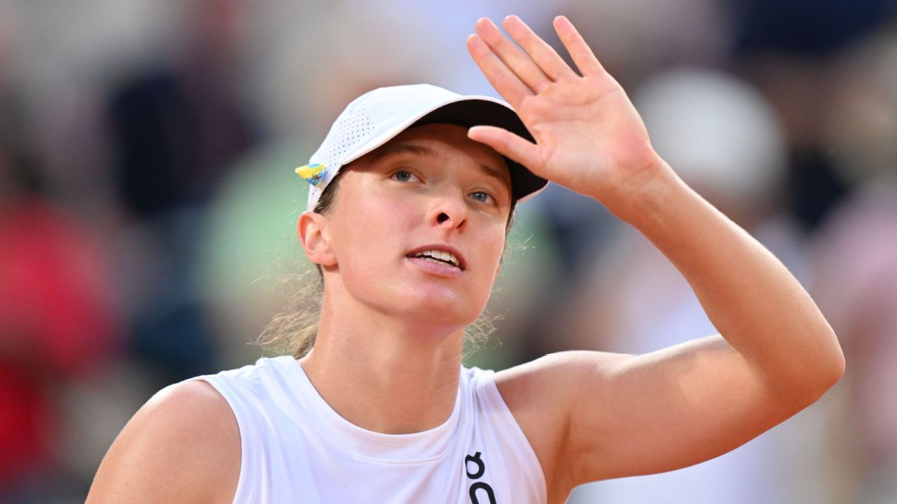 Así quedó el cuadro del Madrid Open para Iga Swiatek - ESPN