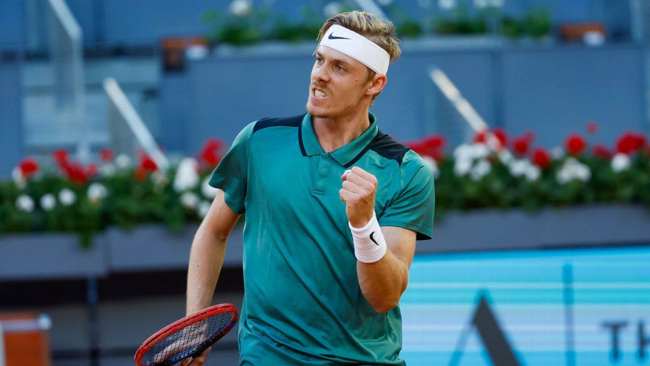 Denis Shapovalov evitó el duelo argentino en Madrid - ESPN