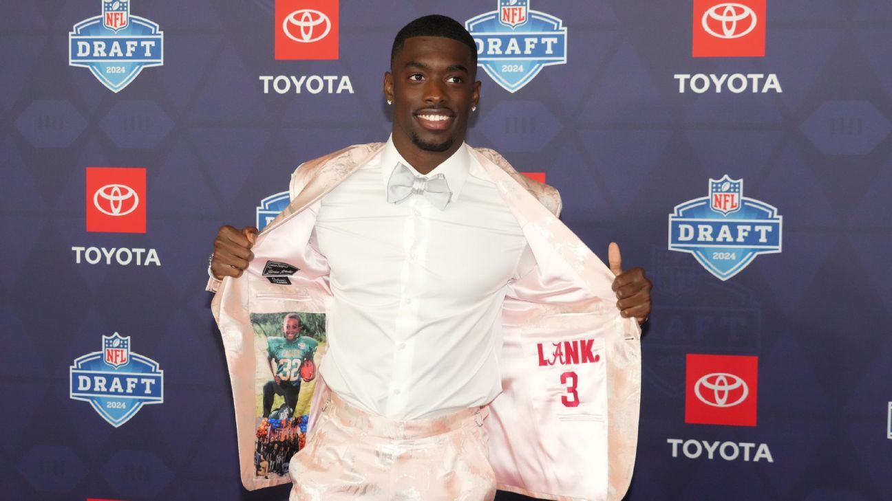 2024 NFL draft: Terrion Arnold's suit pays homage to his roots - ESPN