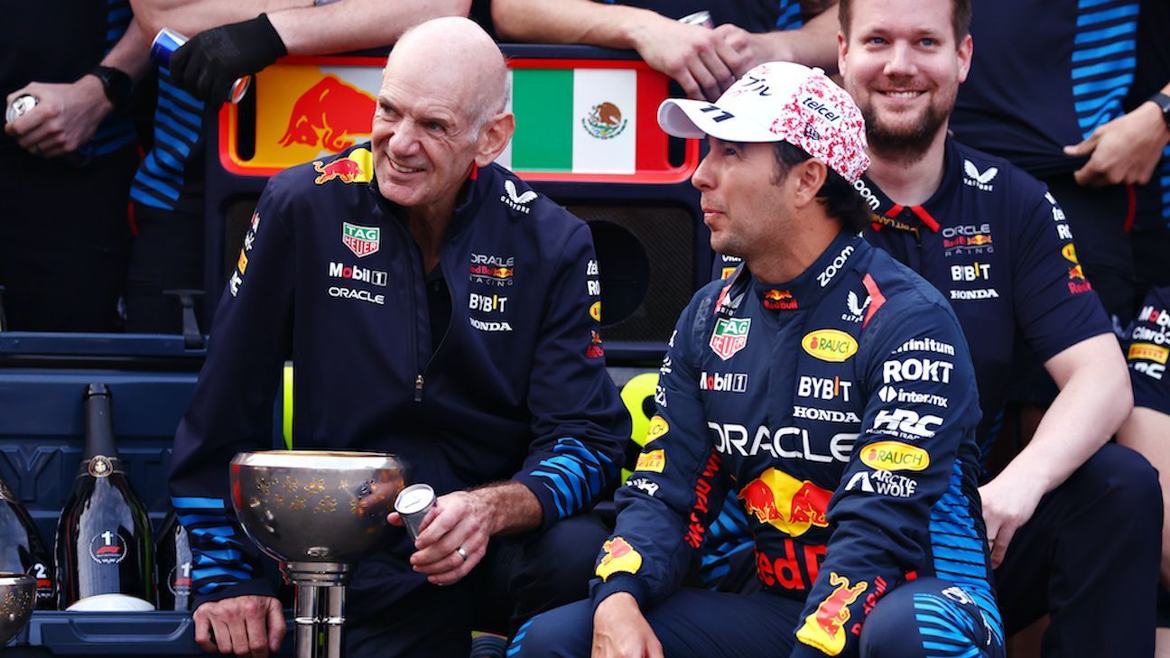 ¿Cómo afectará a Checo Pérez la salida de Adrian Newey de Red Bull? - ESPN