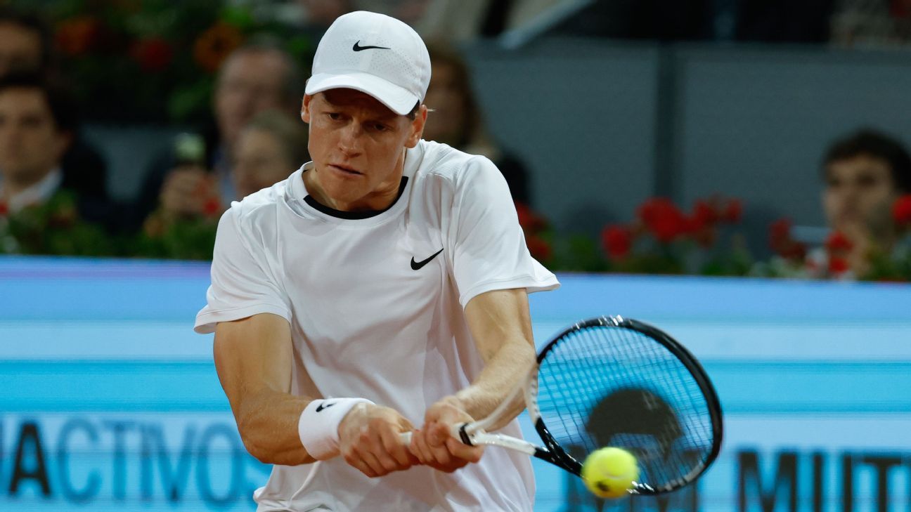 Sinner superó una dura prueba en Madrid y está cada vez más cerca del ...