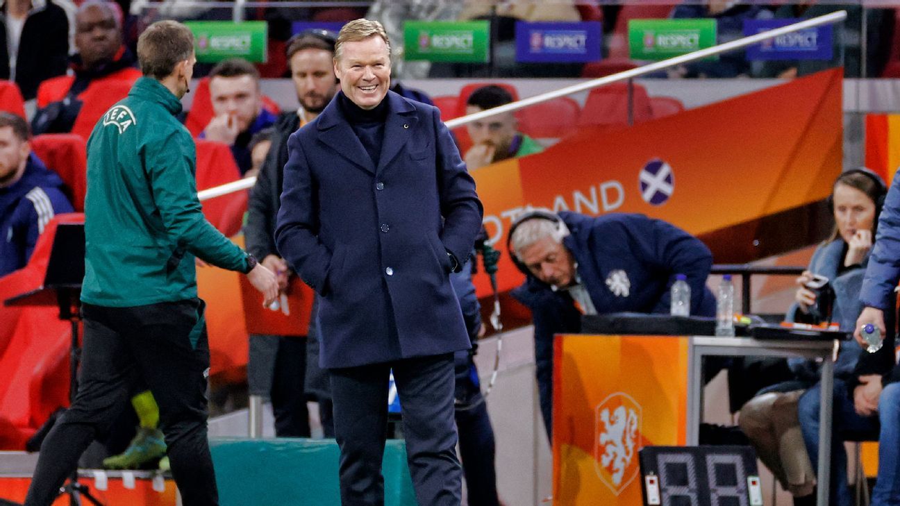 Lobby Koeman succesvol: UEFA staat 26 spelers in EK-selectie toe - ESPN