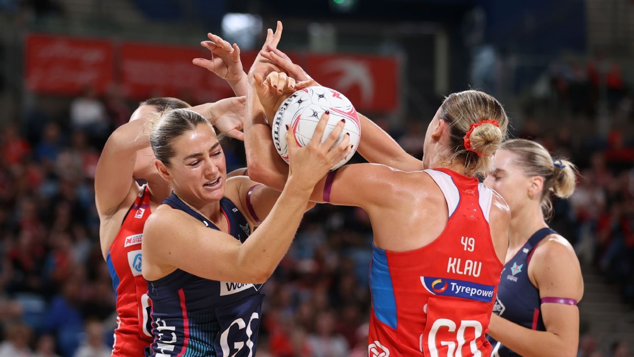 Vixens shade Swifts in Super Netball thriller - ESPN