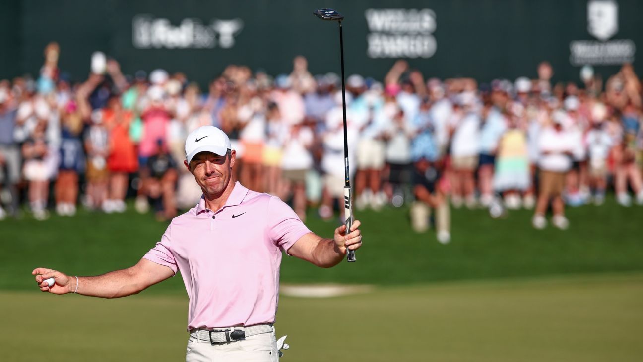 Rory McIlroy rallies by Xander Schauffele to win Wells Fargo - ESPN