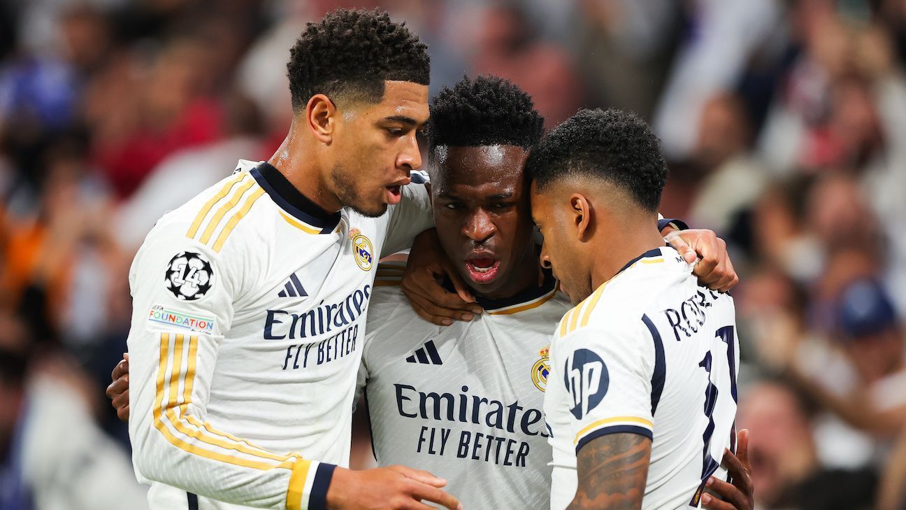 Vinicius, Rodrygo y Bellingham, la delantera del presente y futuro del ...