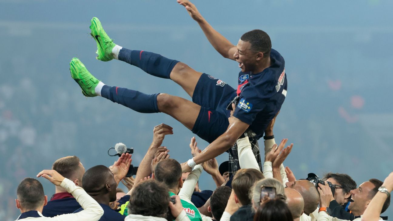 Mbappé, Bellingham y Kane en el once ideal de la temporada europea - ESPN