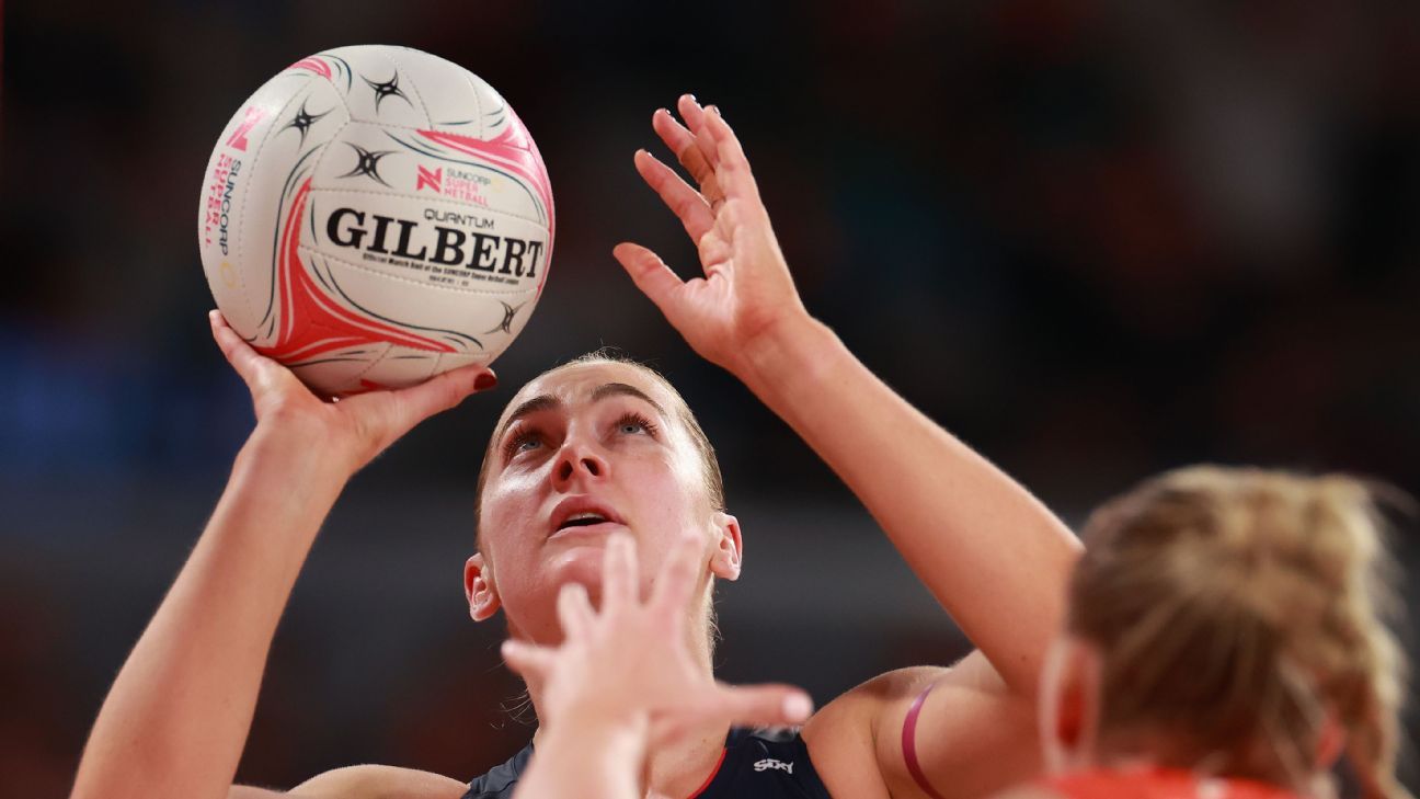 Super Netball: Vixens' Garbin shoots down understrength Giants - ESPN