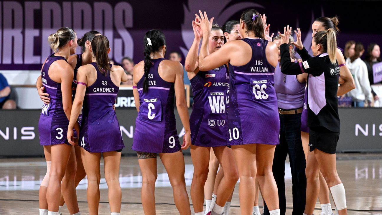 Firebirds shock Thunderbirds in Super Netball boilover - ESPN
