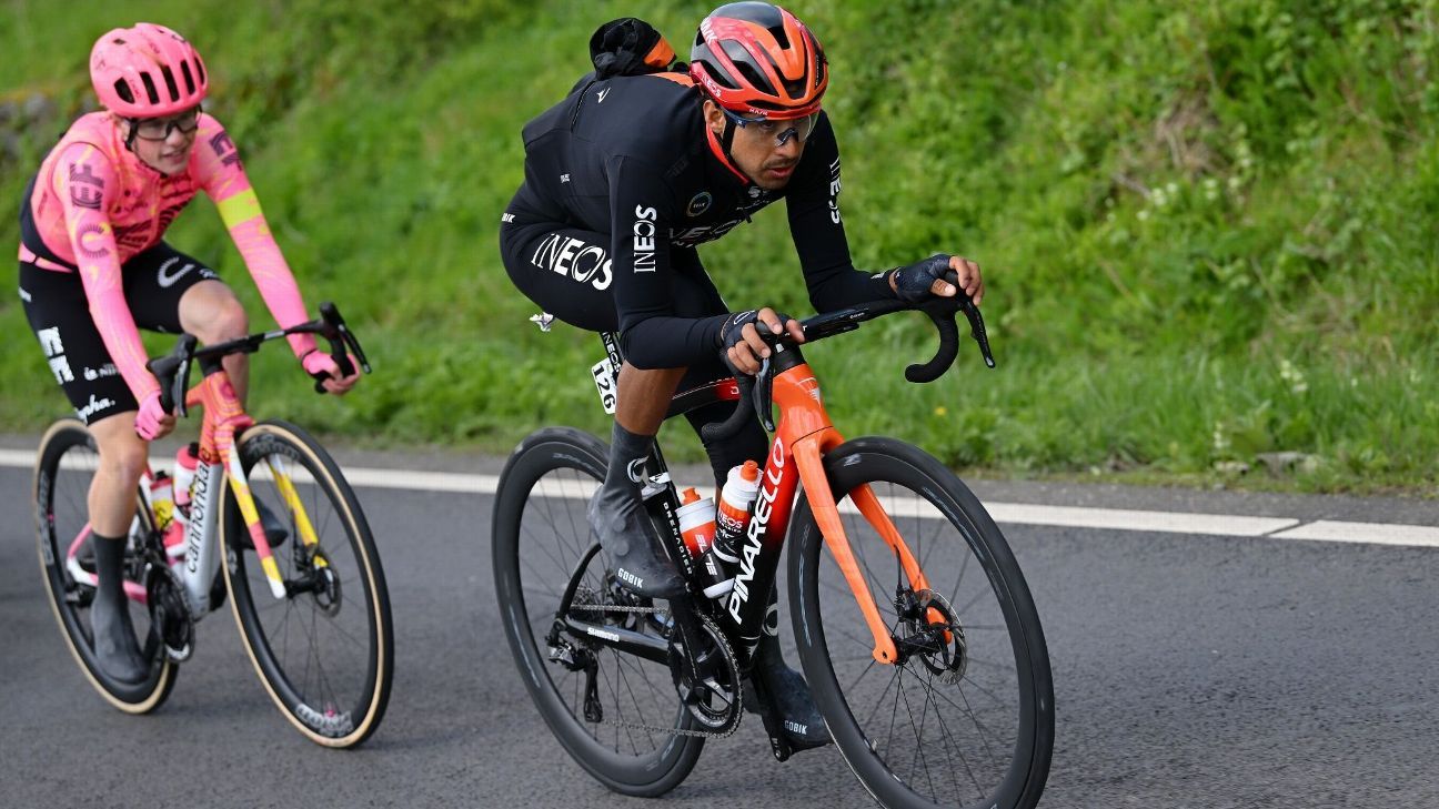 Brandon Rivera termina cuarto en la segunda etapa del Tour de Suiza - ESPN
