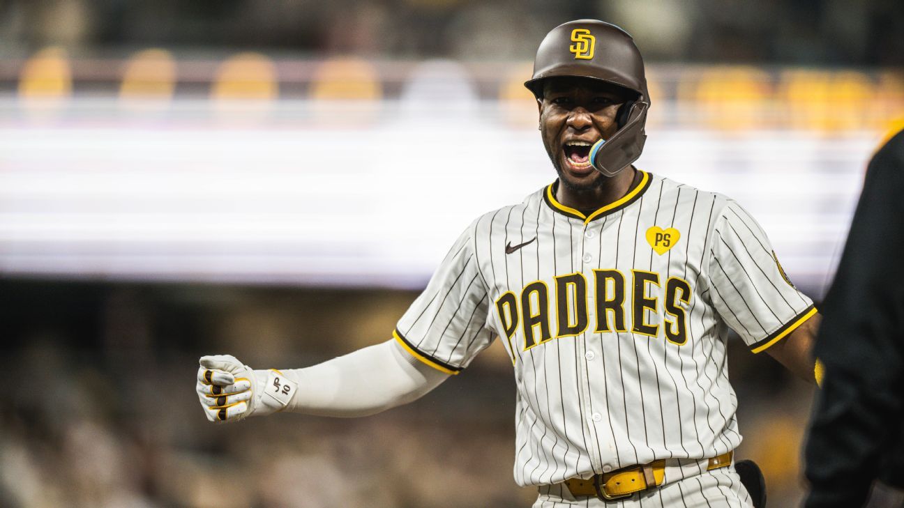 Padres: Jurickson Profar, fuera del lineup con tendinitis - ESPN