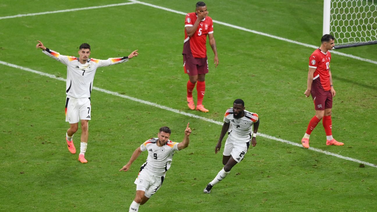 Euro 2024 stats: A record day for stoppage-time goals - ESPN