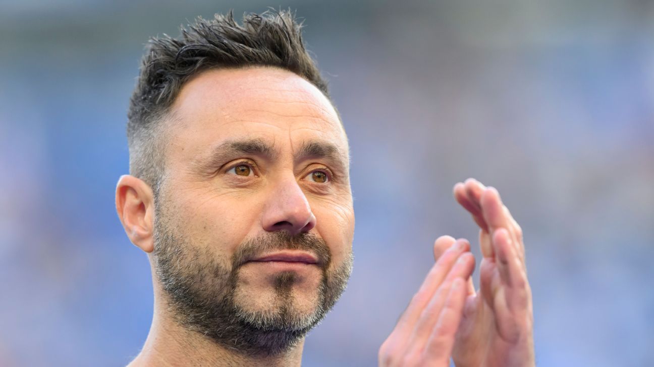 Marseille appoint ex-Brighton manager Roberto De Zerbi - ESPN