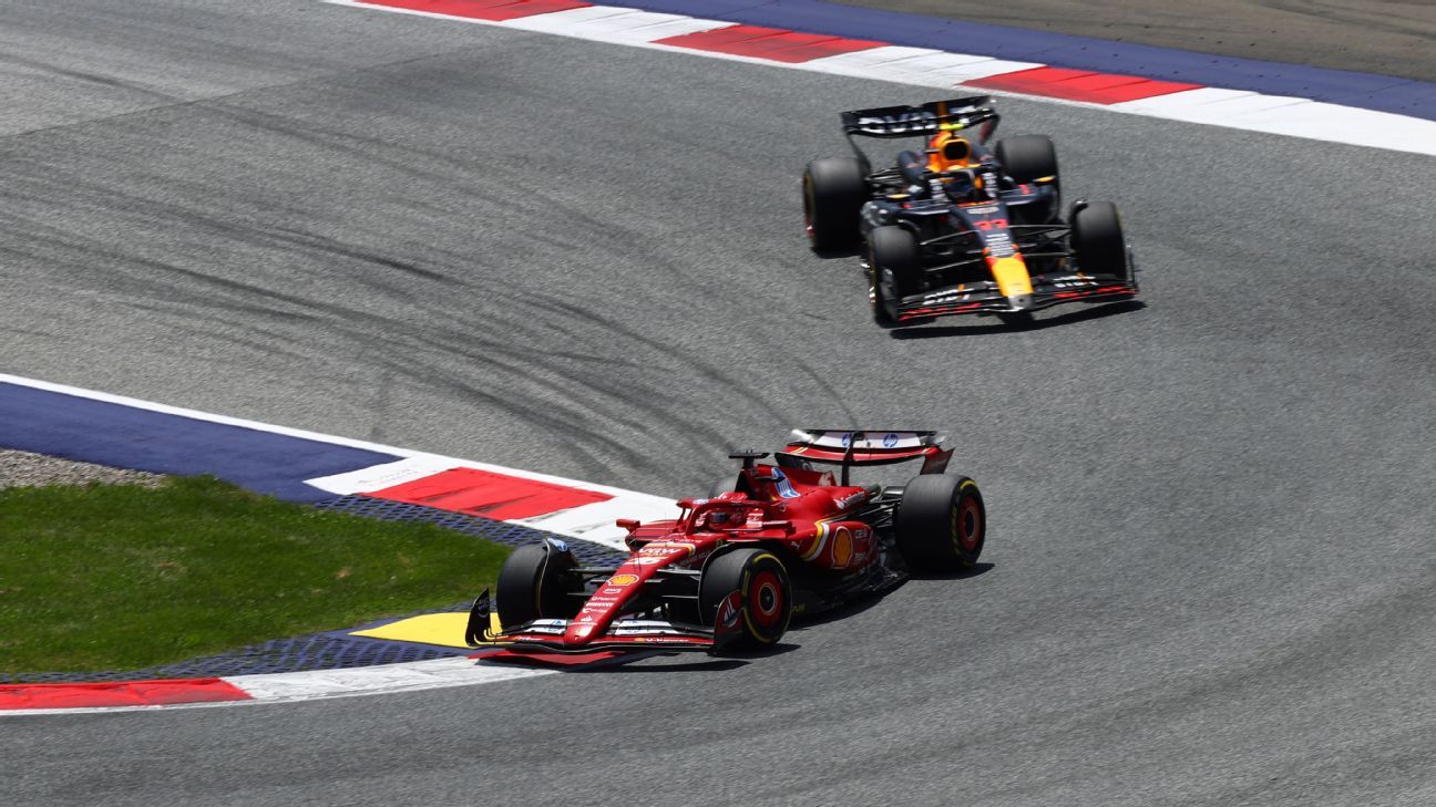 Checo Pérez, octavo en la Sprint de Austria - ESPN