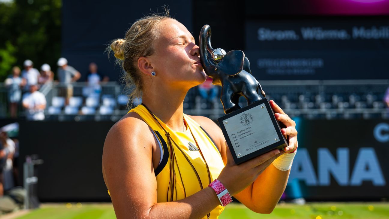 Diana Shnaider tops Donna Vekic for Bad Homburg Open title - ESPN