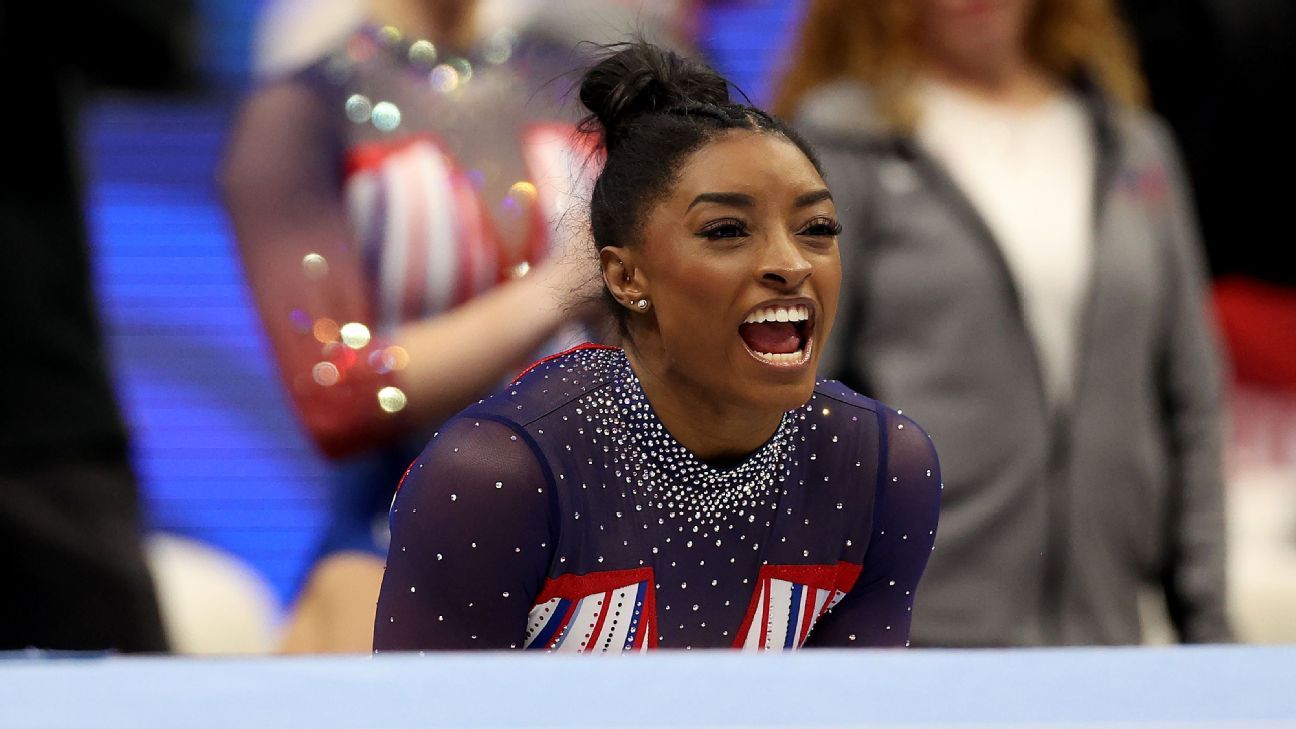 Simone Biles vence seletiva nos EUA e se classifica para as Olimpíadas ...