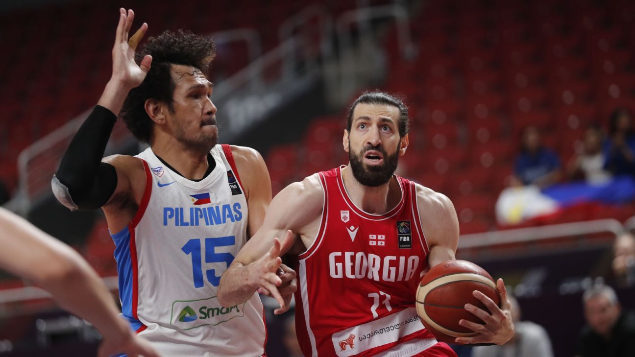 Gilas Pilipinas advance to Olympic Qualifying Tournament semis despite narrow loss to Georgia - ESPN